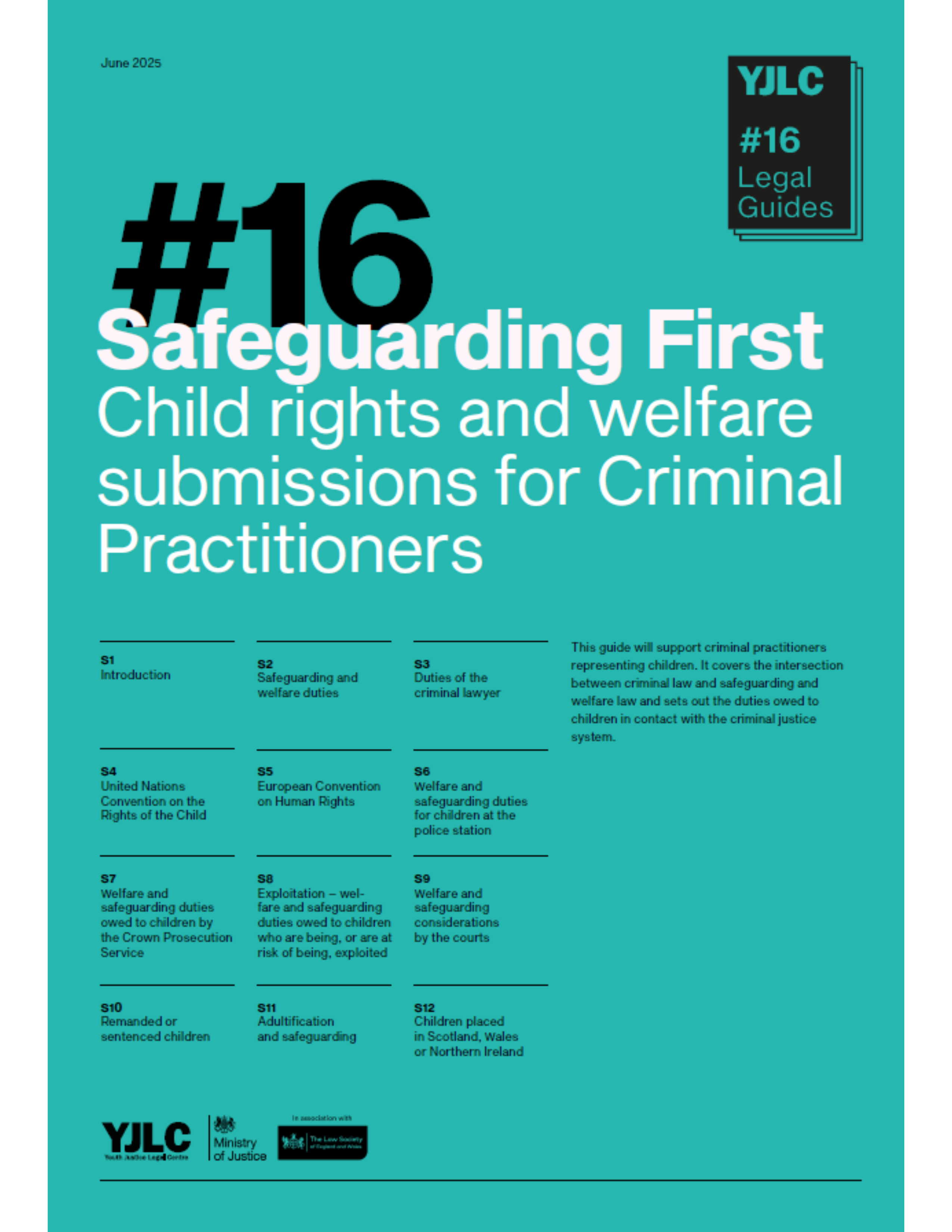 Safeguarding First: Child rights and welfare submissions for Criminal ...